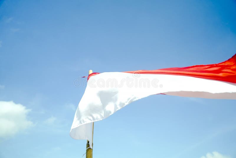 Indonesian Flag, Merah Putih on Indonesian Independence Day Stock Image ...