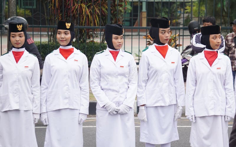 Indonesian Flag Raiser on (National Carnival) Editorial Photography ...