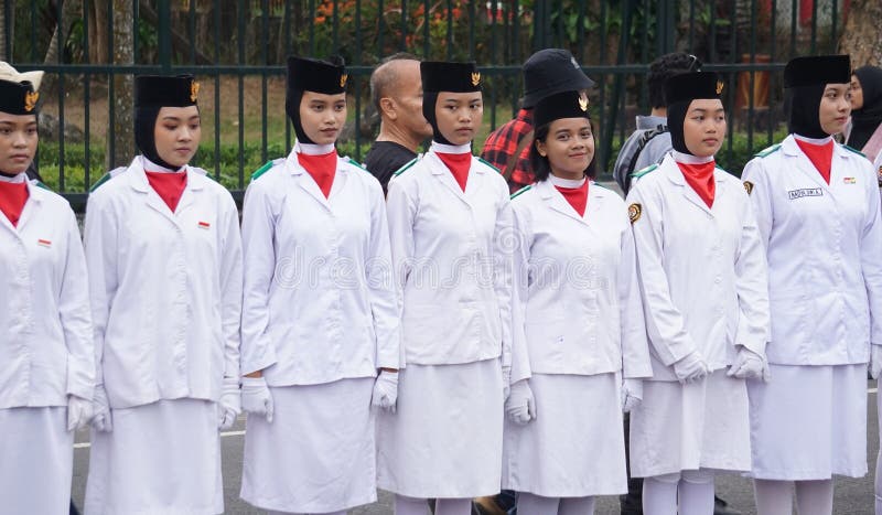 Indonesian Flag Raiser on (National Carnival) Editorial Photography ...