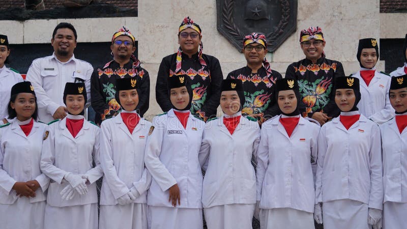 Indonesian Flag Raiser on (National Carnival) Editorial Stock Image ...