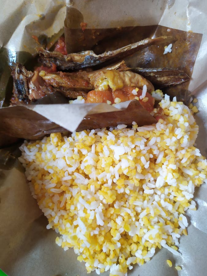 Indonesian food corn rice stock photo. Image of rice - 289025760