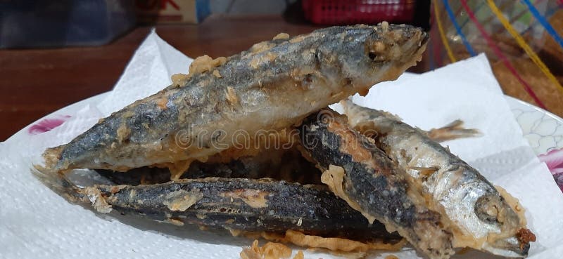 Indonesian Food : Fried Tongkol Stock Image - Image of dish, tongkol ...