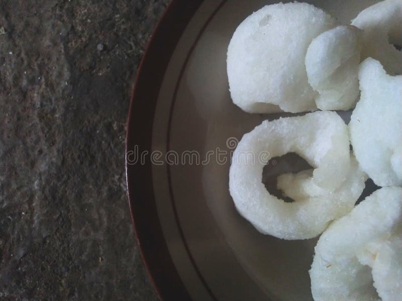 Indonesian Food "Geblek" Stock Image - Image of snack, meal: 227618661