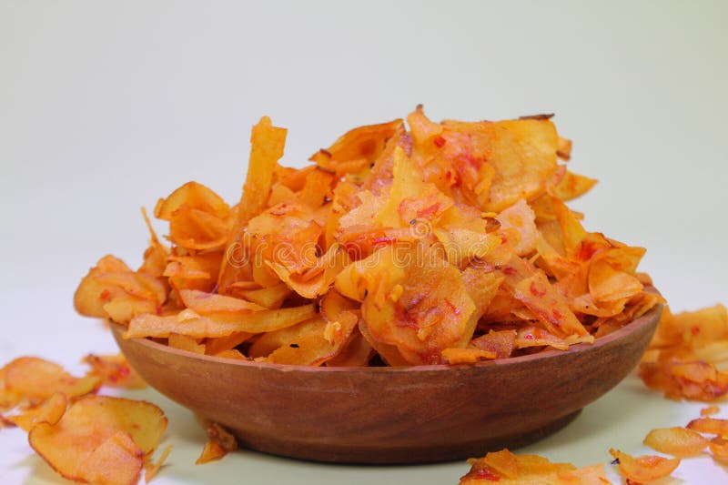 Spicy Cassava Chips Stock Image Image Of Cuisine Vegetable 276193153
