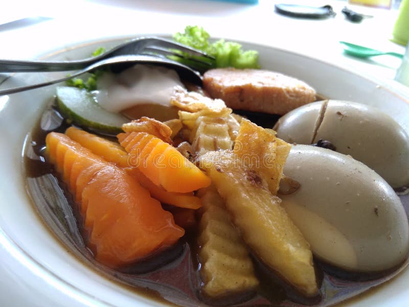 Indonesian Food, Selat Solo Stock Photo - Image of vegetable, food ...