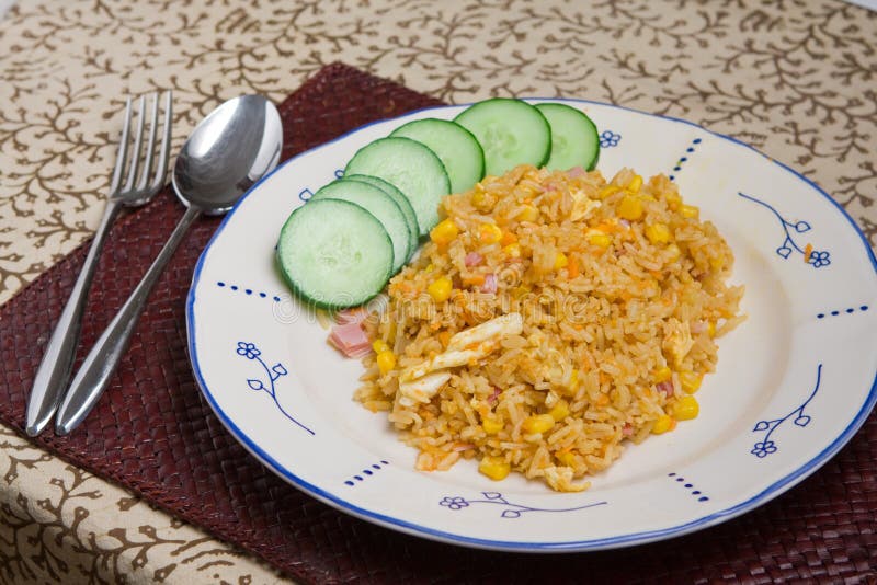Indonesian fried rice stock image. Image of nasi, friedrice - 13146225