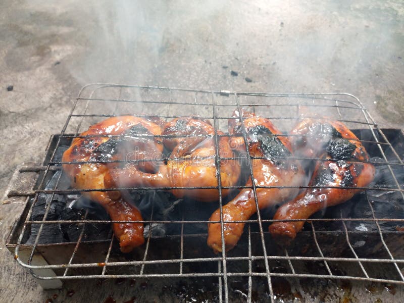 Indonesian Grilled Chicken Java Central Stock Photos - Free & Royalty ...