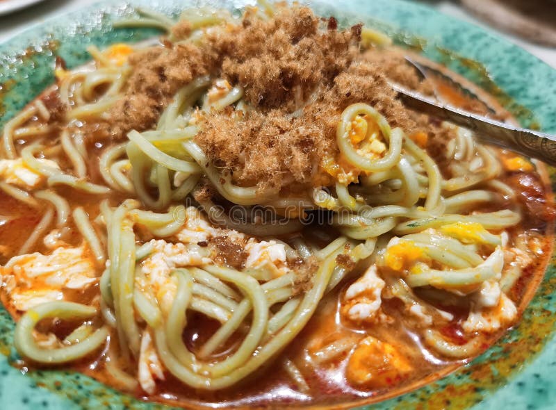 The Indonesian Instant Noodle Style Stock Image - Image of instant ...