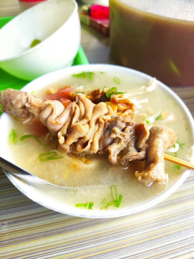 Indonesian Javanese Soto with Sate Usus Stock Image - Image of javanese ...