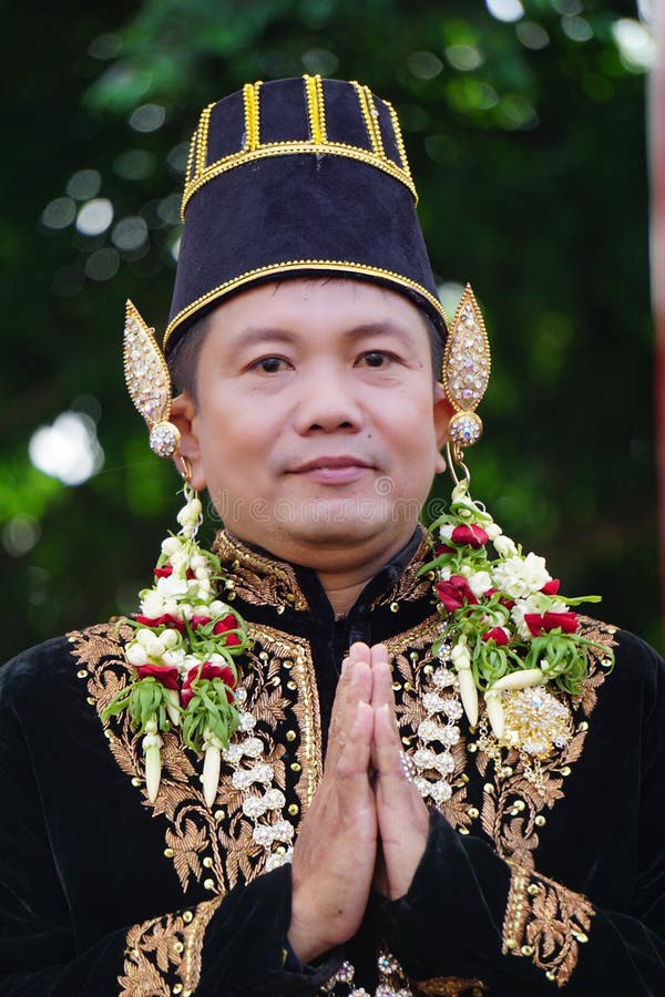 Indonesian with Javanese Traditional Costume on Grebeg Pancasila ...