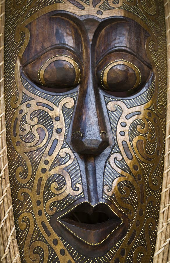 Indonesian Mask stock photo. Image of wooden, bali, scary - 6211974