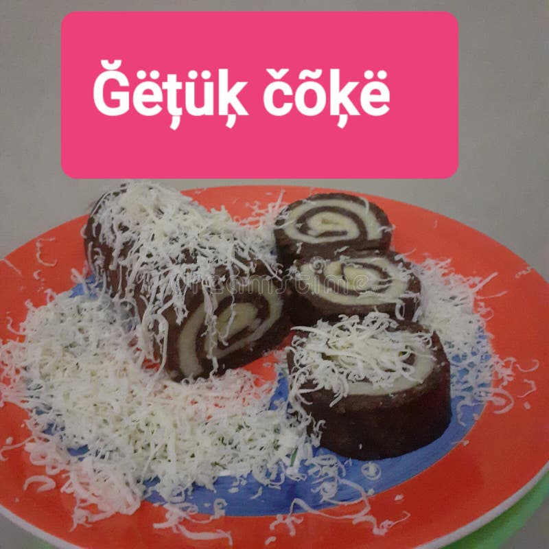 Indonesian Modern Getuk Cake Stock Photo - Image of indonesian, cake ...