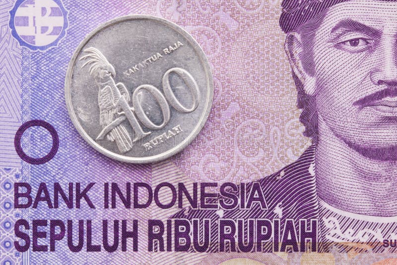 Indonesian Money Rupiah Banknote and Coins Stock Photo - Image of value ...