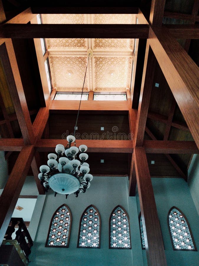 Indonesian mosque roof stock image. Image of muslim - 278259699