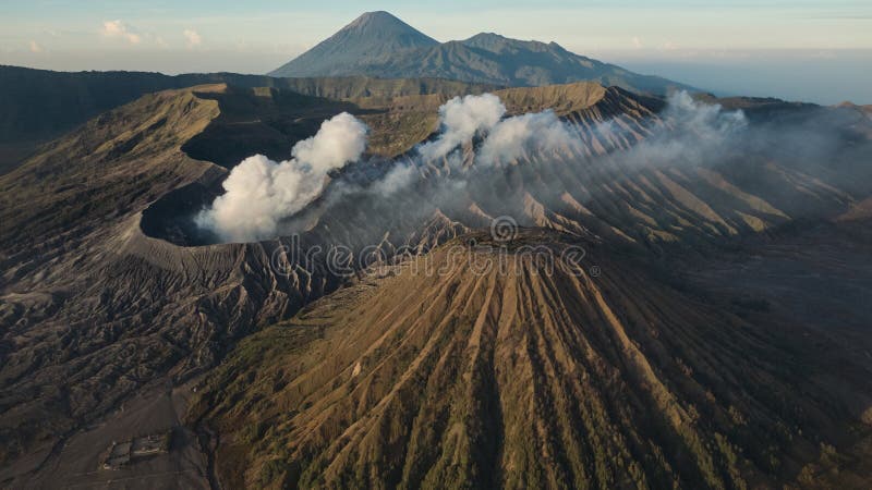 Indonesian Mount Bromo Volcano Stock Photo - Image of mountain ...