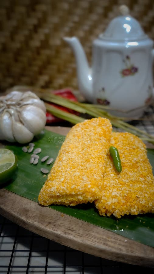 Indonesian Popular Snack Called Chicken Risoles Stock Photo - Image of ...