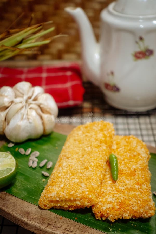 Indonesian Popular Snack Called Chicken Risoles Stock Photo - Image of ...