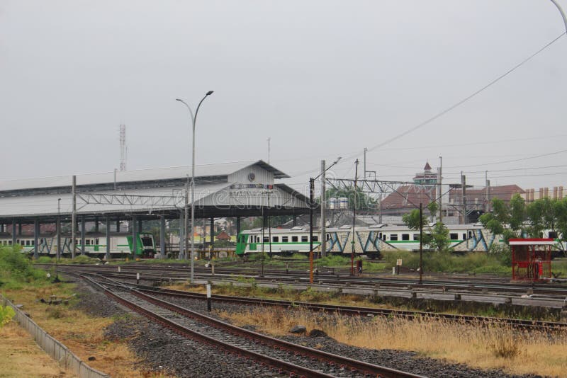 Indonesian Rail Transportation Railways Editorial Photography - Image ...