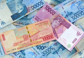 Indonesian rupiah stock photo. Image of bank, financial - 15864118
