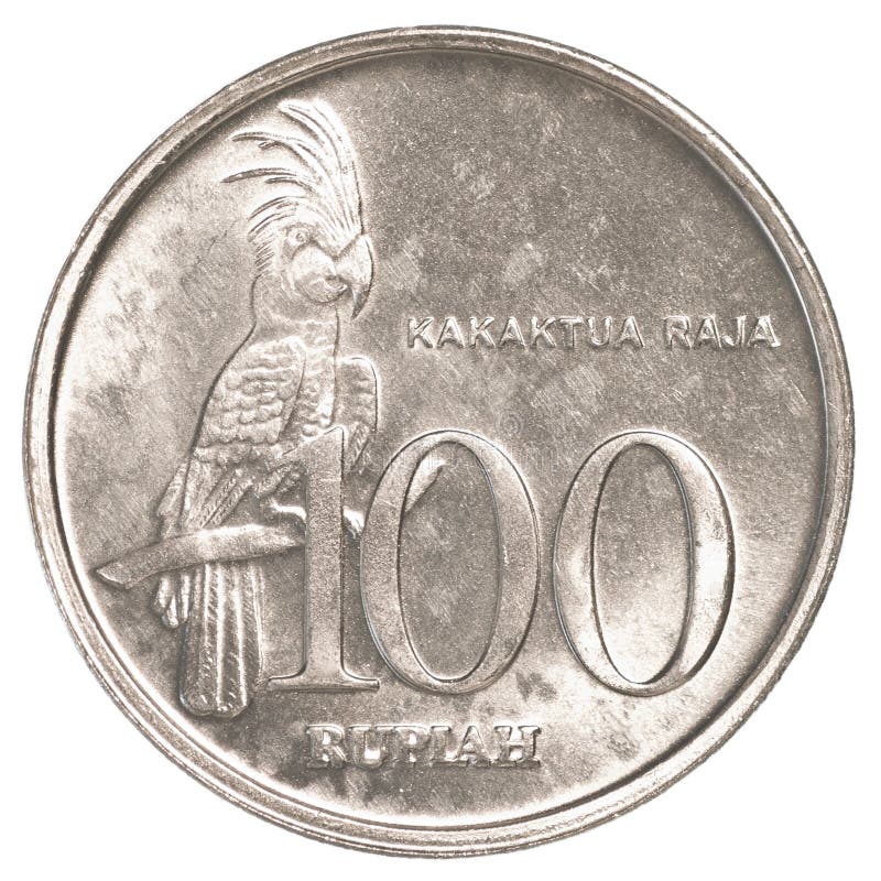 An Indonesian Rupiah Coin Worth One Thousand Stock Image - Image of ...
