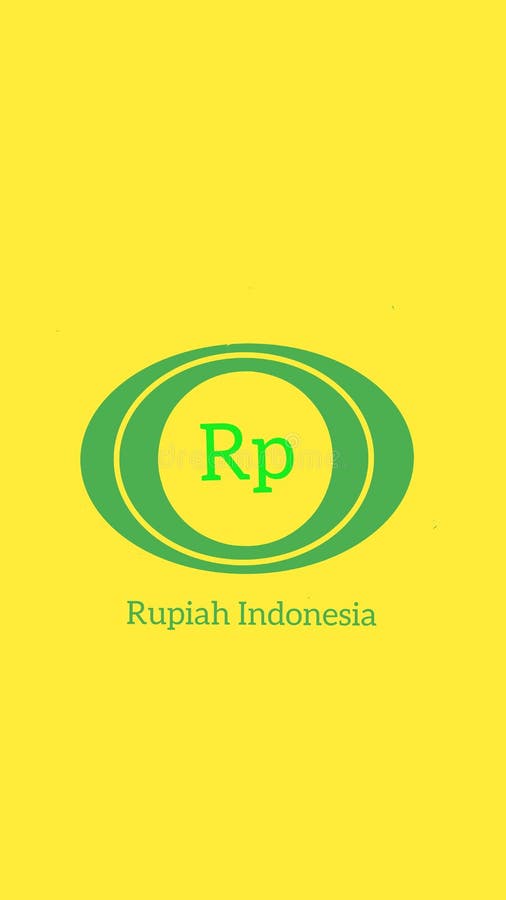 Indonesian Rupiah Currency Symbol Business Vector Icon Editorial Stock ...