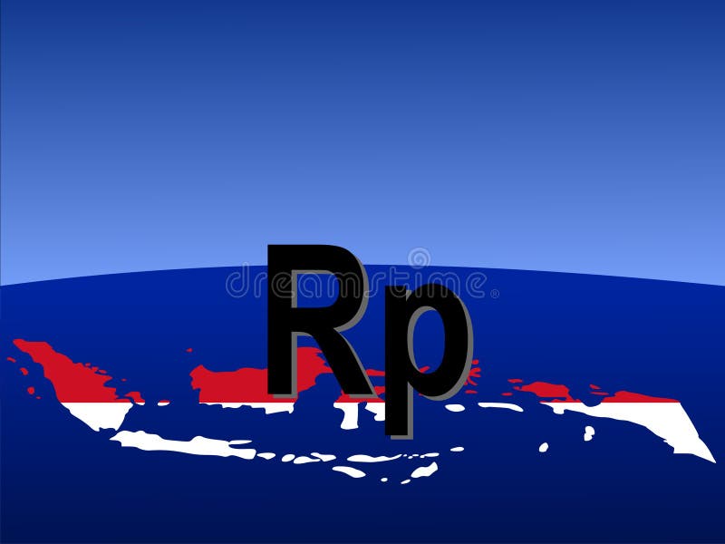 Indonesian rupiah sign stock vector. Illustration of indonesia - 2354683