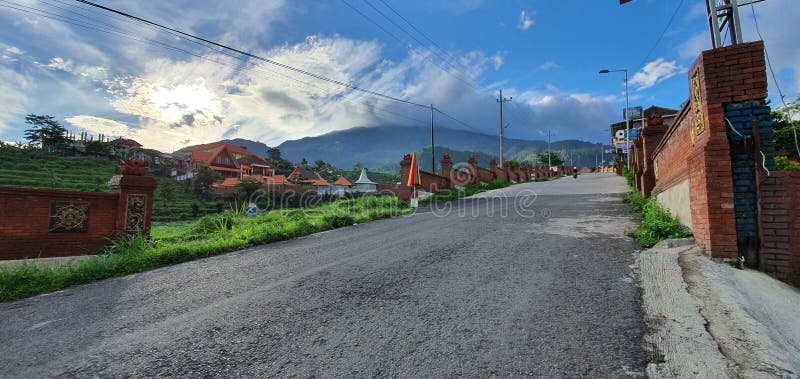 Indonesian Rural Environment Stock Image - Image of landscape ...