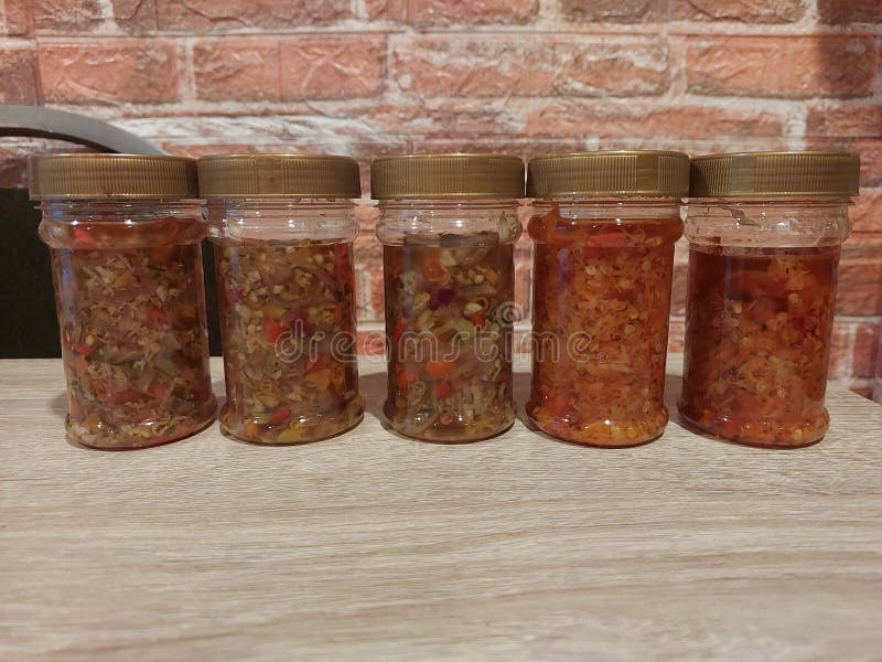 Indonesian Sambal Matah Korek Spicy Stock Image - Image of korek, matah ...