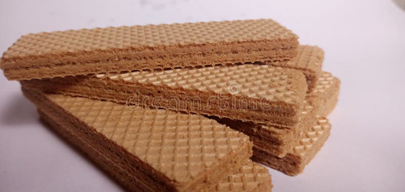 Wafer stock image. Image of icing, chocolate, produce - 250676013