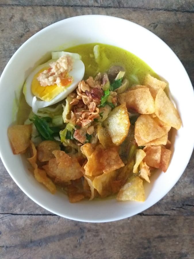 Indonesian Soup Soto Betawi Stock Image - Image of soto, soup: 284325821