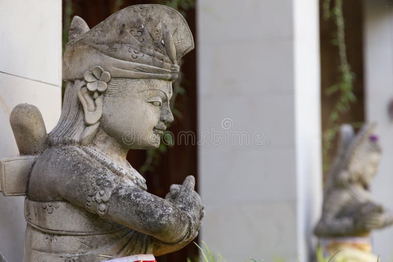 Indonesian Statue stock photo. Image of sculpture, architecture - 121138880