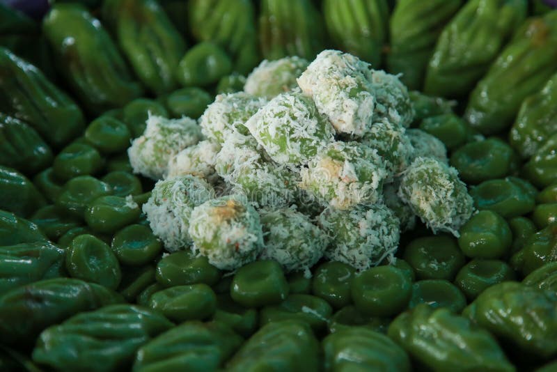 Indonesian Traditional Cake Made from Glutinous Rice Flour Stock Image ...