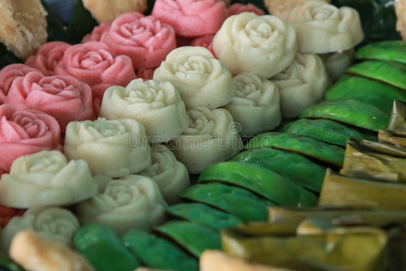 Indonesian Traditional Cake Made from Rice Flour Stock Image - Image of ...