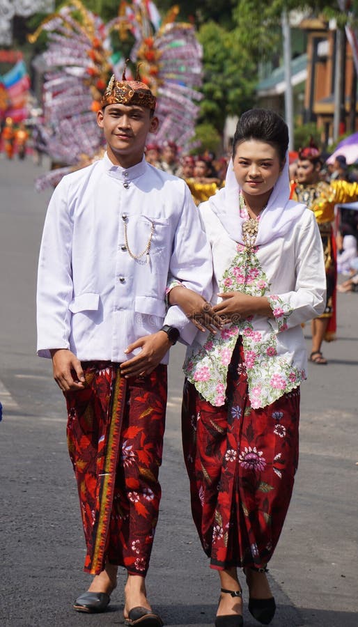 Indonesian with a Traditional Costume from East Java at BEN Carnival Editorial Photo - Image of ...