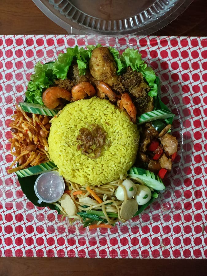 Indonesian Traditional Dish from the Island of Java is Called Nasi ...