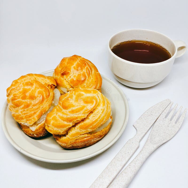 Kue sus stock photo. Image of lunch, soes, snack, sweet - 201210198