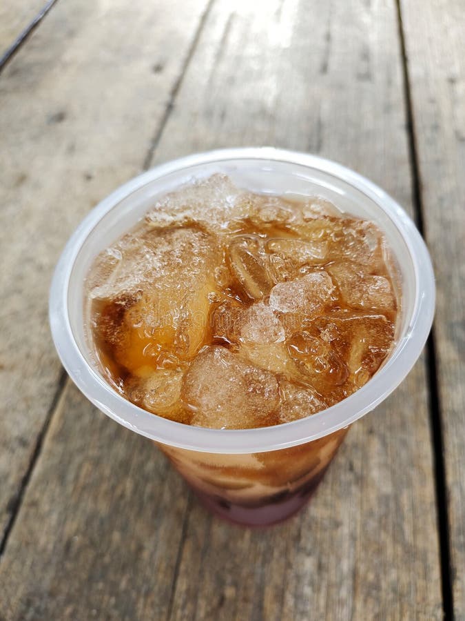 Indonesian Traditional Sweet Iced Tea Stock Image - Image of ...