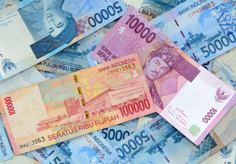 Indonesische Roepie stock foto. Image of bank, financiën - 15864118