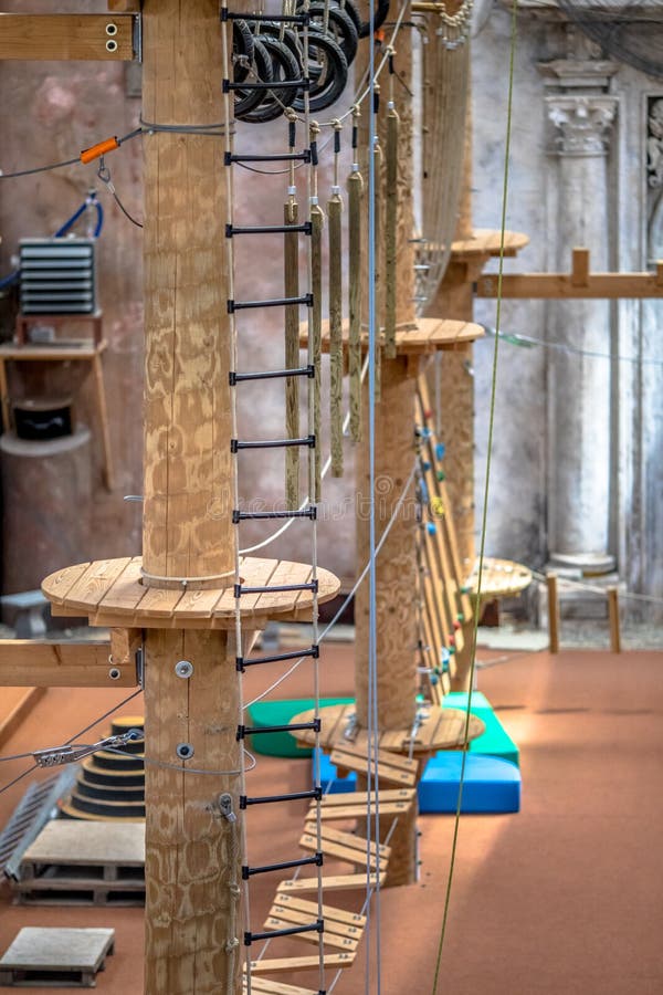 Indoor adventure park stock image. Image of healthy - 200025919