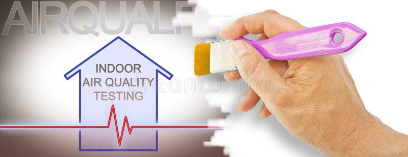 Indoor Air Quality Testing - Concept Image with Check-up Chart Stock ...