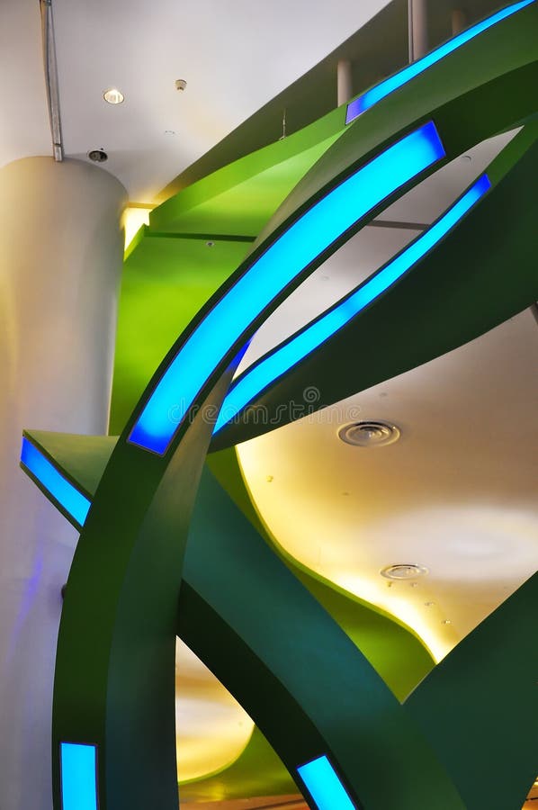 Indoor Architectural Design Stock Image - Image of indoor, beautiful ...