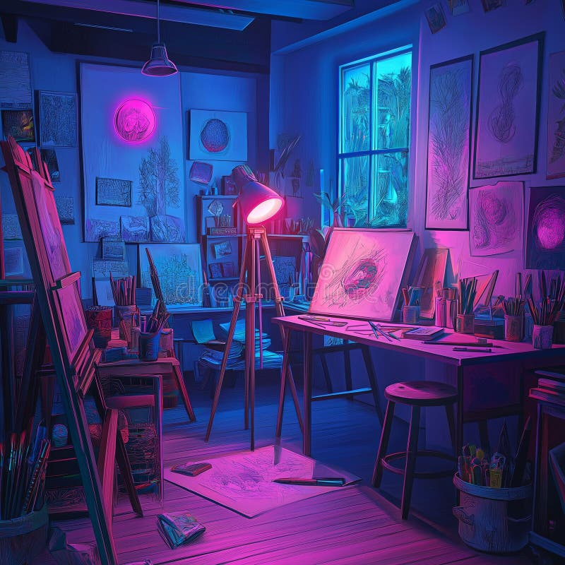 Indoor Background Theme of Empty Classroom Stock Photo - Image of ...