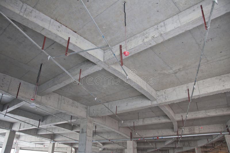 Indoor construction site stock photo. Image of housetop - 39051022