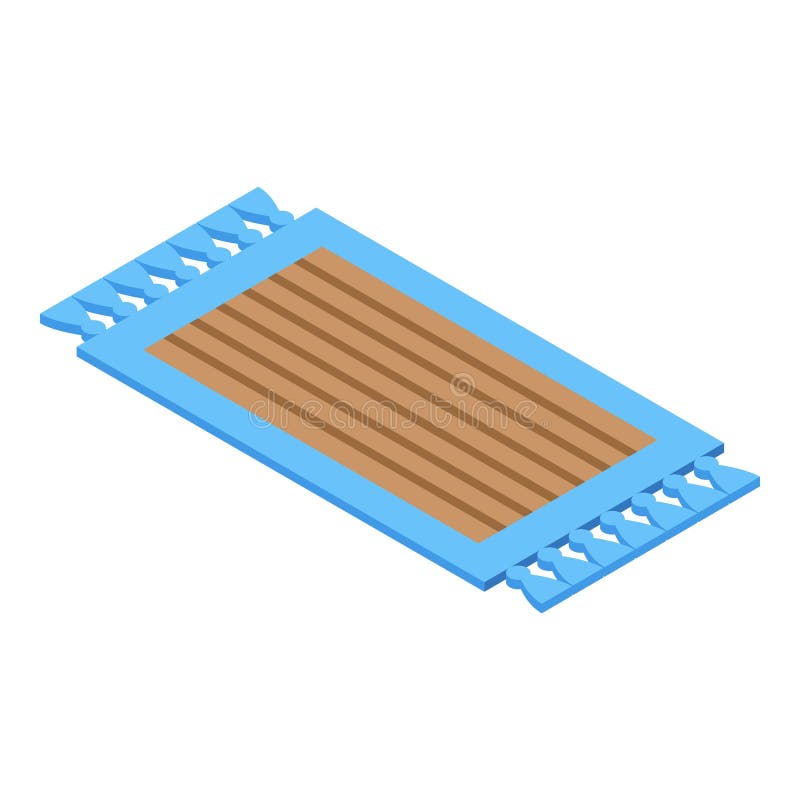 Indoor Door Mat Icon Isometric Vector. Entry Clean Home Stock Vector ...