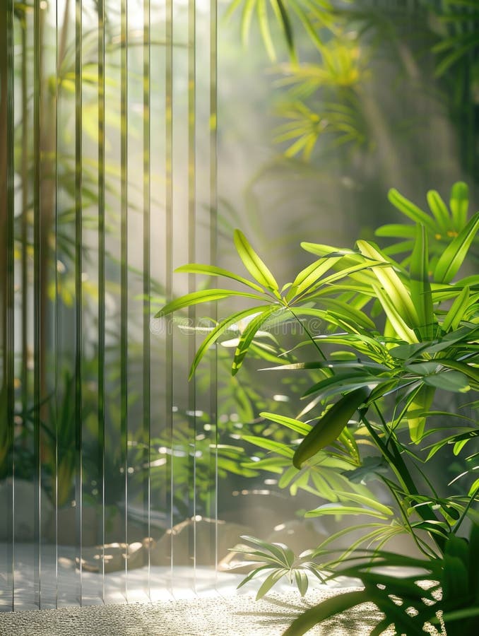 Indoor Jungle with Natural Light Stock Photo - Image of foliage, nature ...