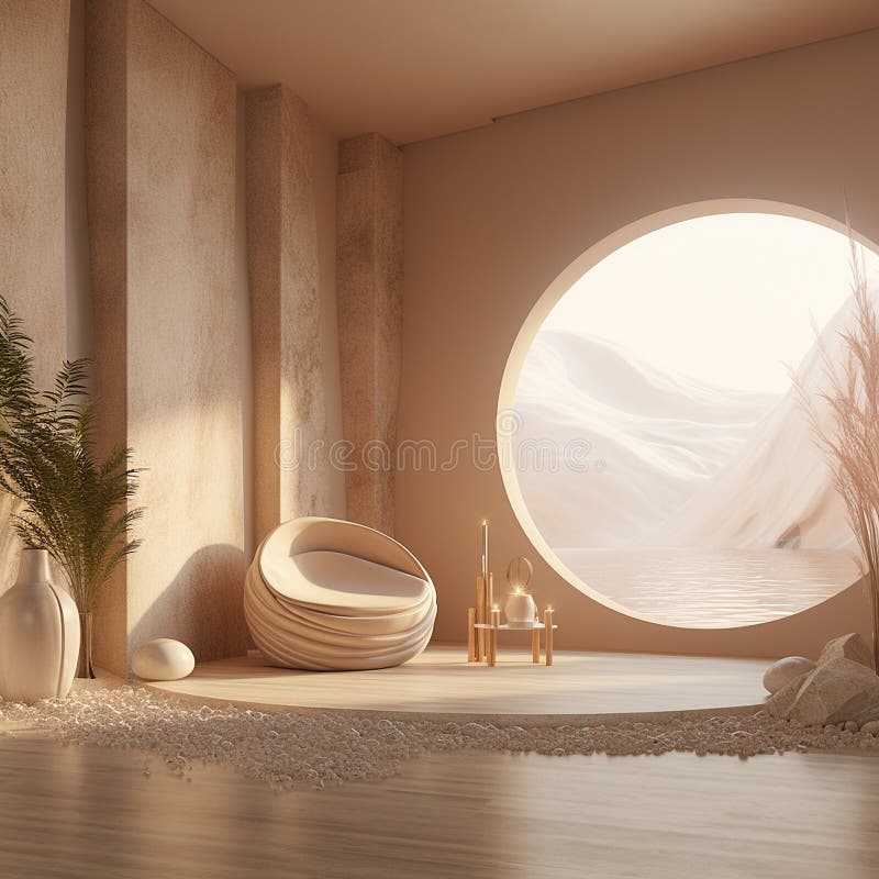 Indoor Room Design Best Image Stock Illustration - Illustration of lamp ...