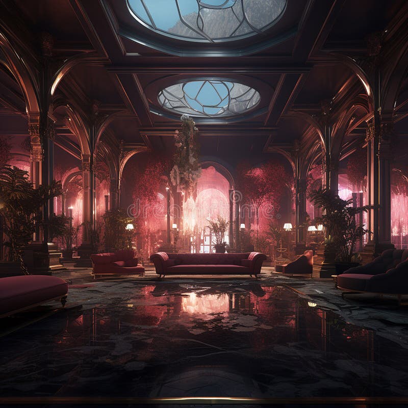 Indoor Room Design Best Image Stock Illustration - Illustration of room ...