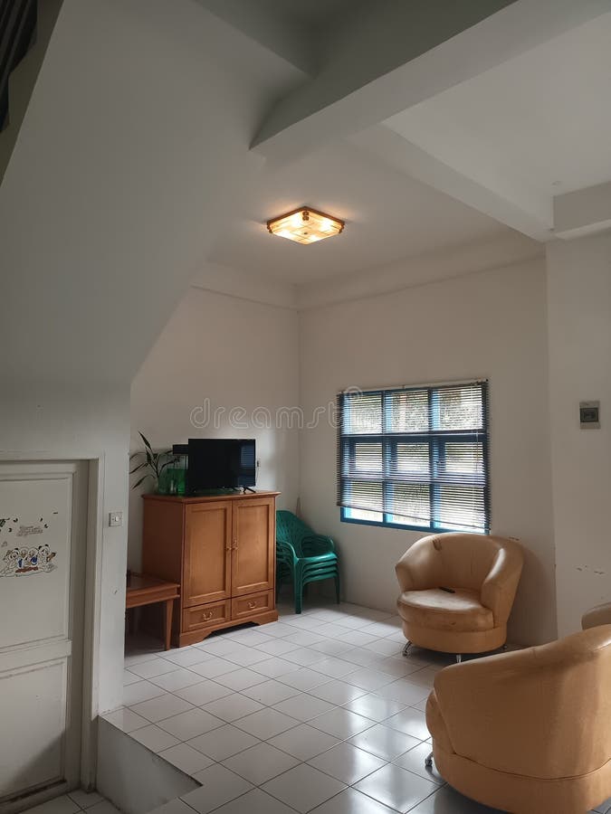 An Indoor Room in the Living Room Stock Image - Image of house, floor ...