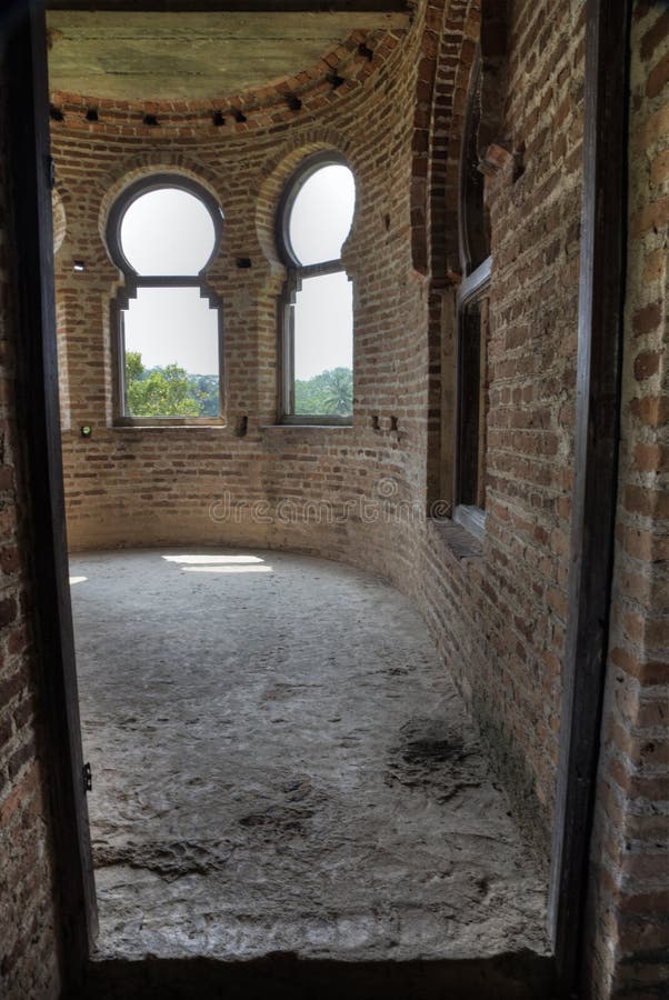 Indoor Scene of the Architectural Structure of the Deserted Colonial ...