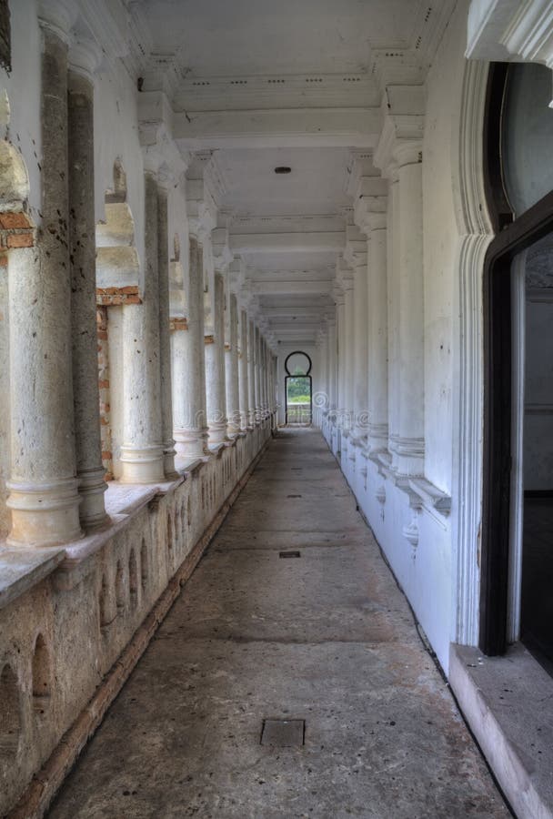 Indoor Scene of the Architectural Structure of the Deserted Colonial ...